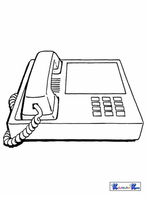 Beste 22 telefoon kleurplaten gratis PDF